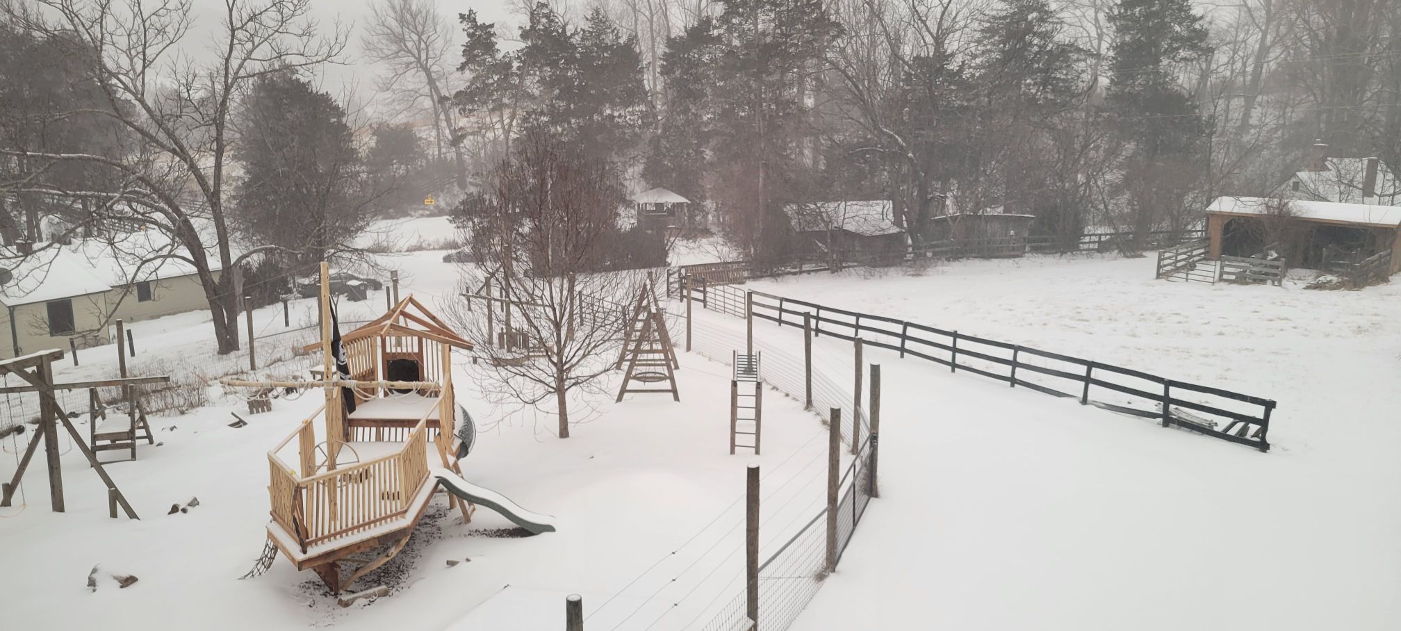 Snow Hits The Blue Ridge - Followed By Heavy Sleet : Roads Covered ...
